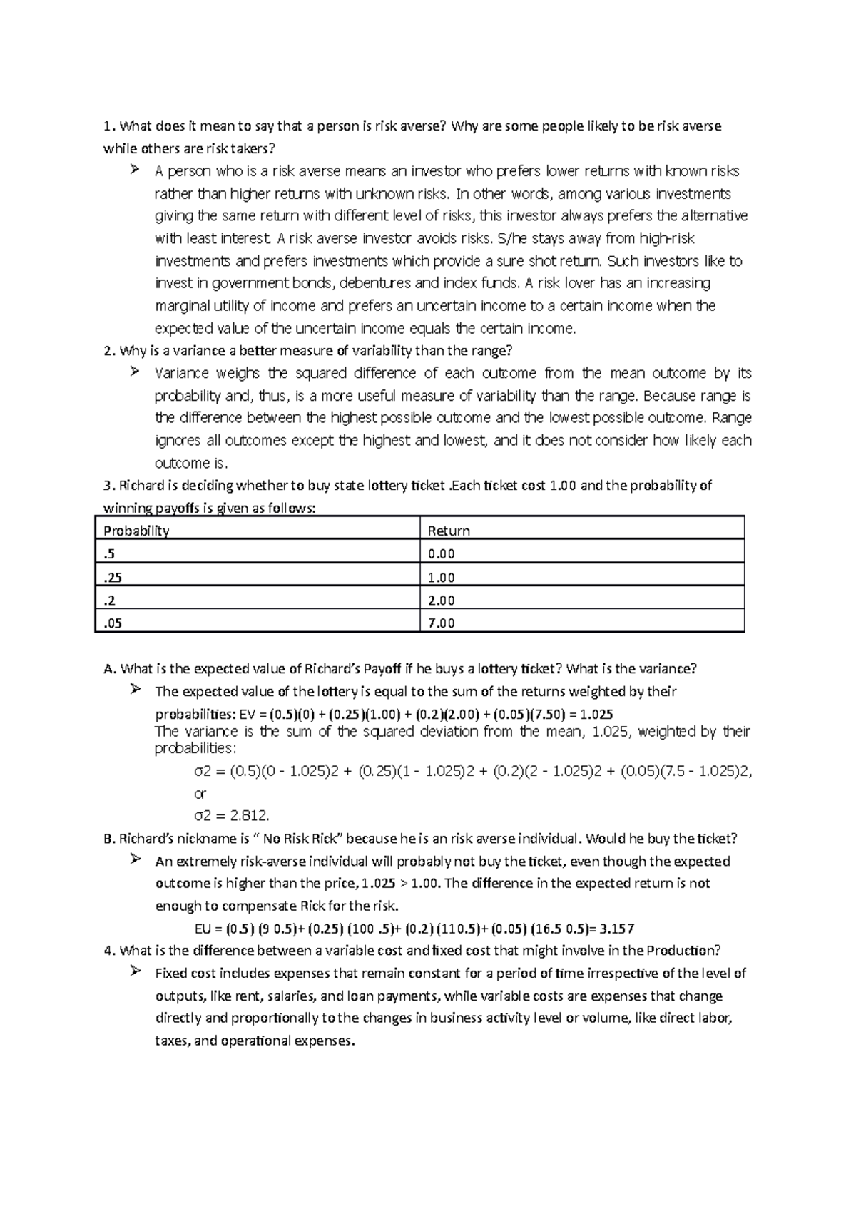 Economics-activity - Economics-activity - What does it mean to say that ...