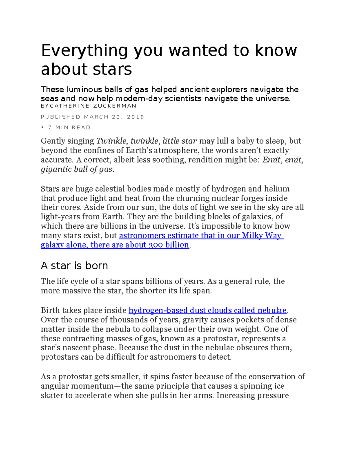 Flower 4 - Everything you wanted to know about stars These luminous ...