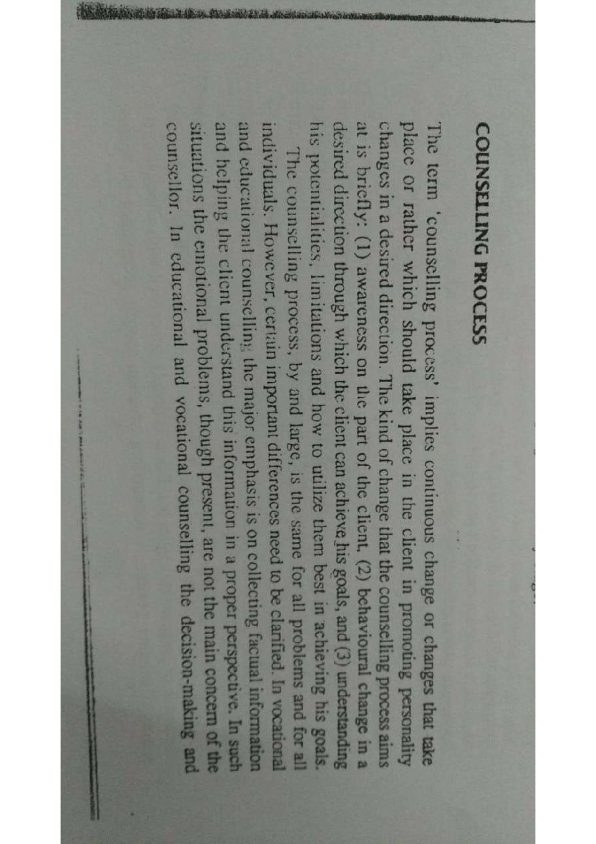 Steps of Counselling - Human Resource Management - Studocu