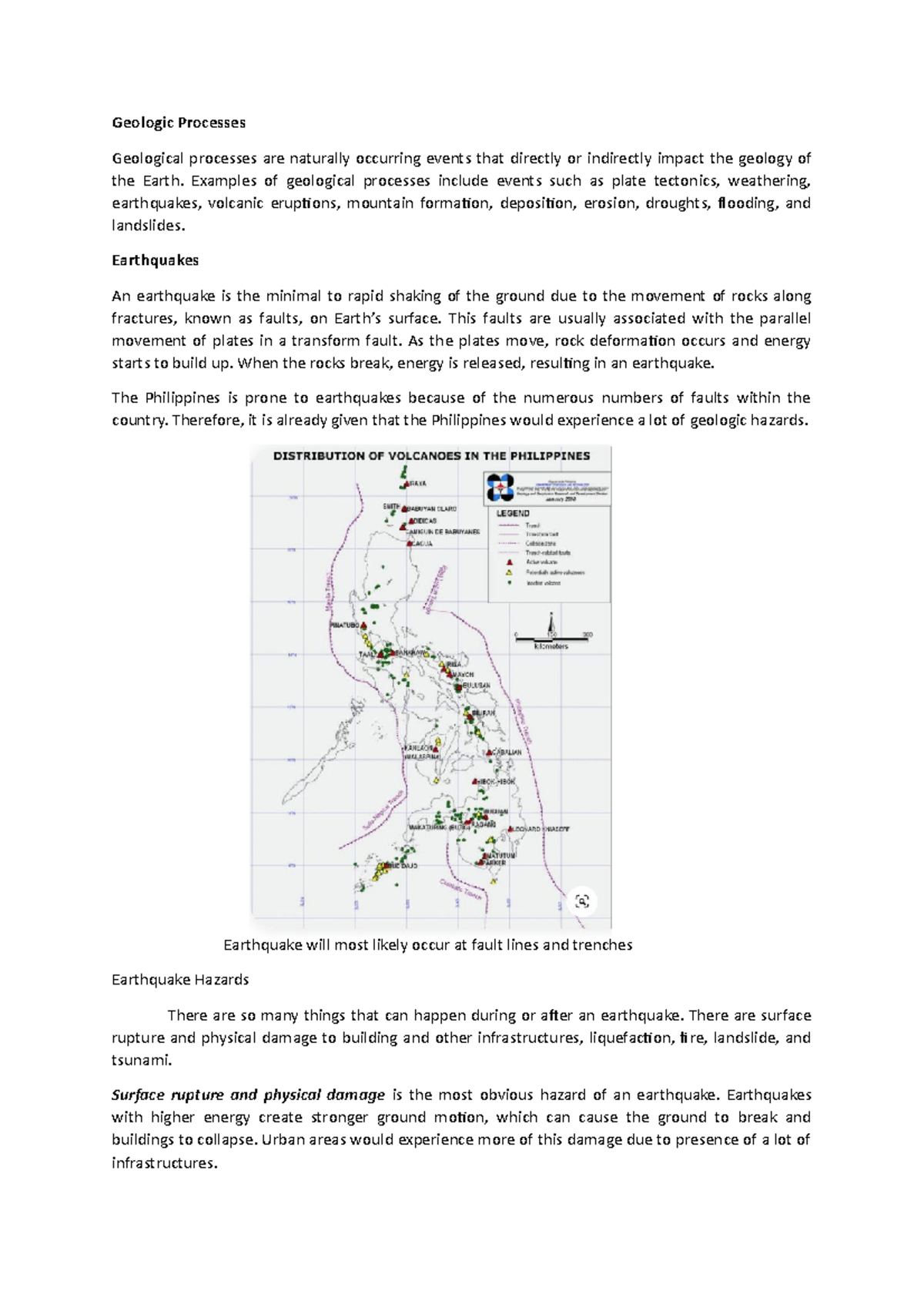Geologic Processes - earth science - Geologic Processes Geological ...