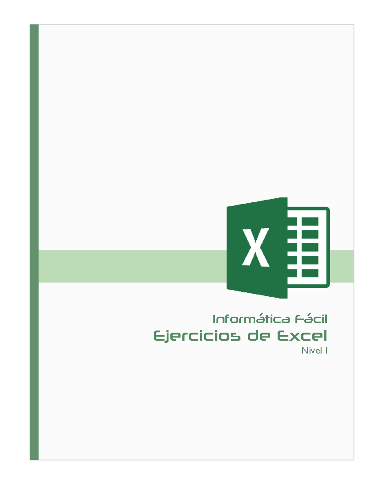 Cuaderno de ejercicios de excel 2015 - Inform·tica F·cil Ejercicios de ...