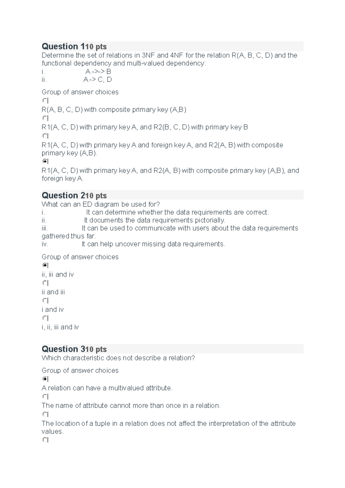 Ict330 Pcq1 100 - lab discussion tutorial - Question 1 Determine the ...