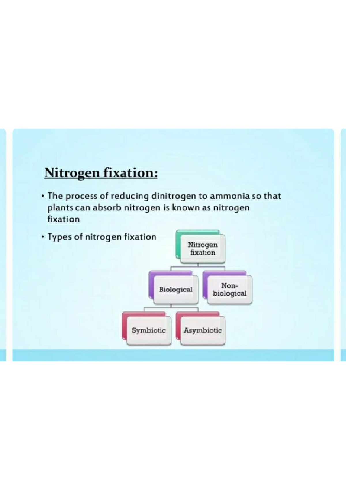 N fixation nitrogen fixation - Environmental biotechnology - Studocu