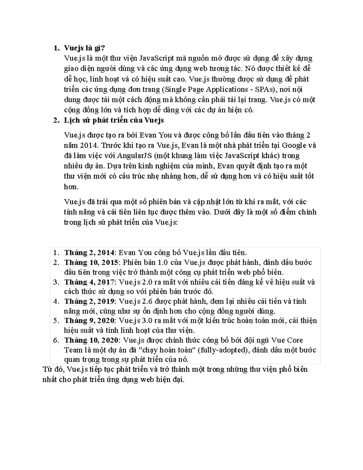 Vuejs Vuejs Là Gì Vue Là Một Thư Viện Javascript Mã Nguồn Mở được Sử