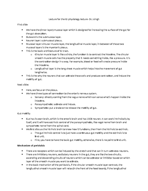 Smooth muscle - Sharma Smooth muscle Occurs within most organs o Walls ...