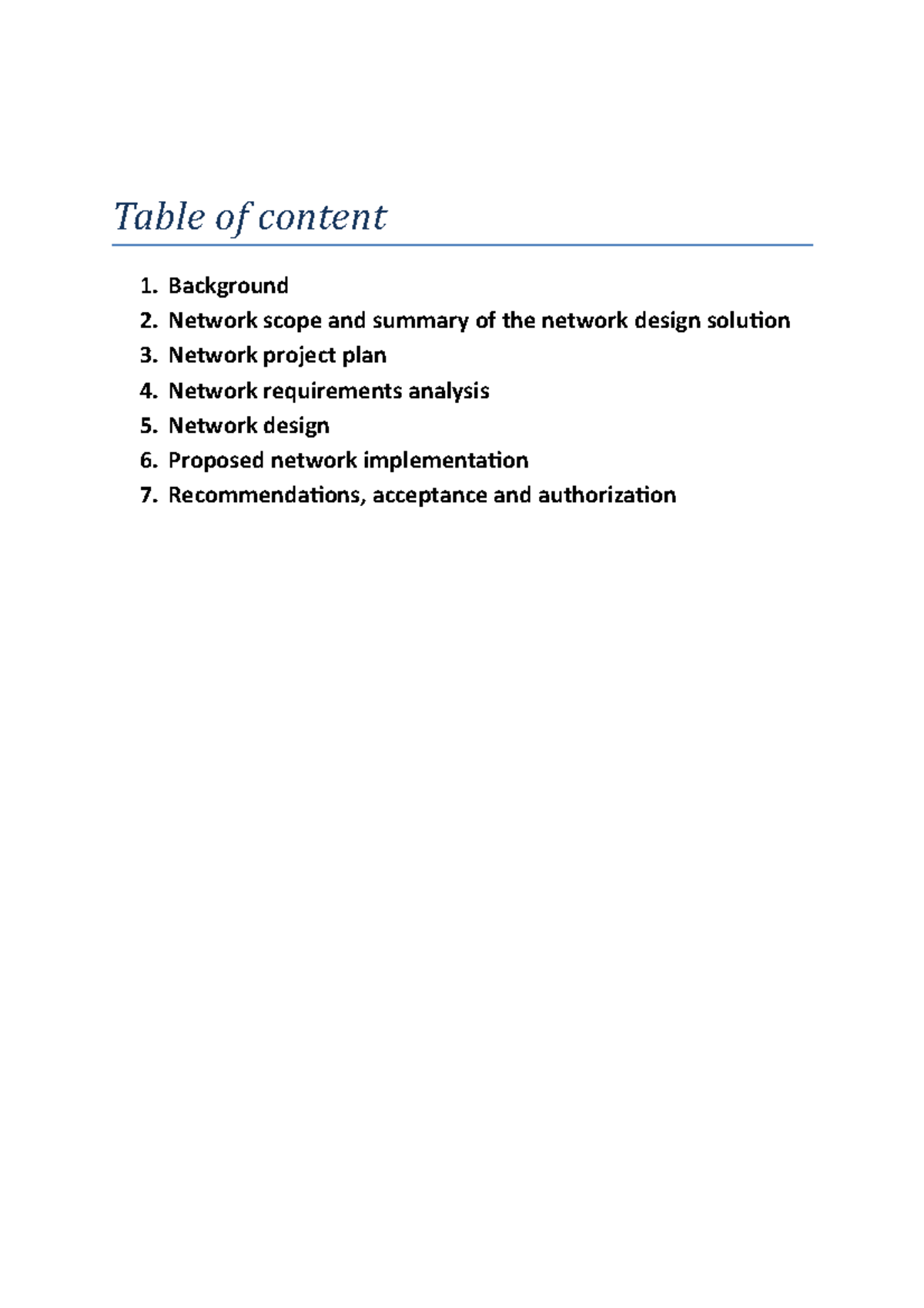 Document - Management Information Systems - Table of content 1 ...