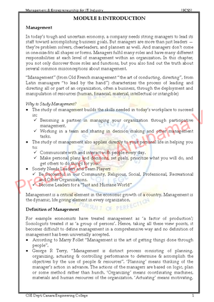 M1 - Module 1 notes - MODULE 1 INTRODUCTION TO DATABASE 1 Introduction ...