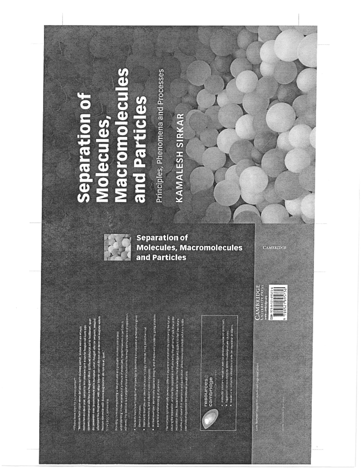 Separation problems - CHE 603 - Studocu