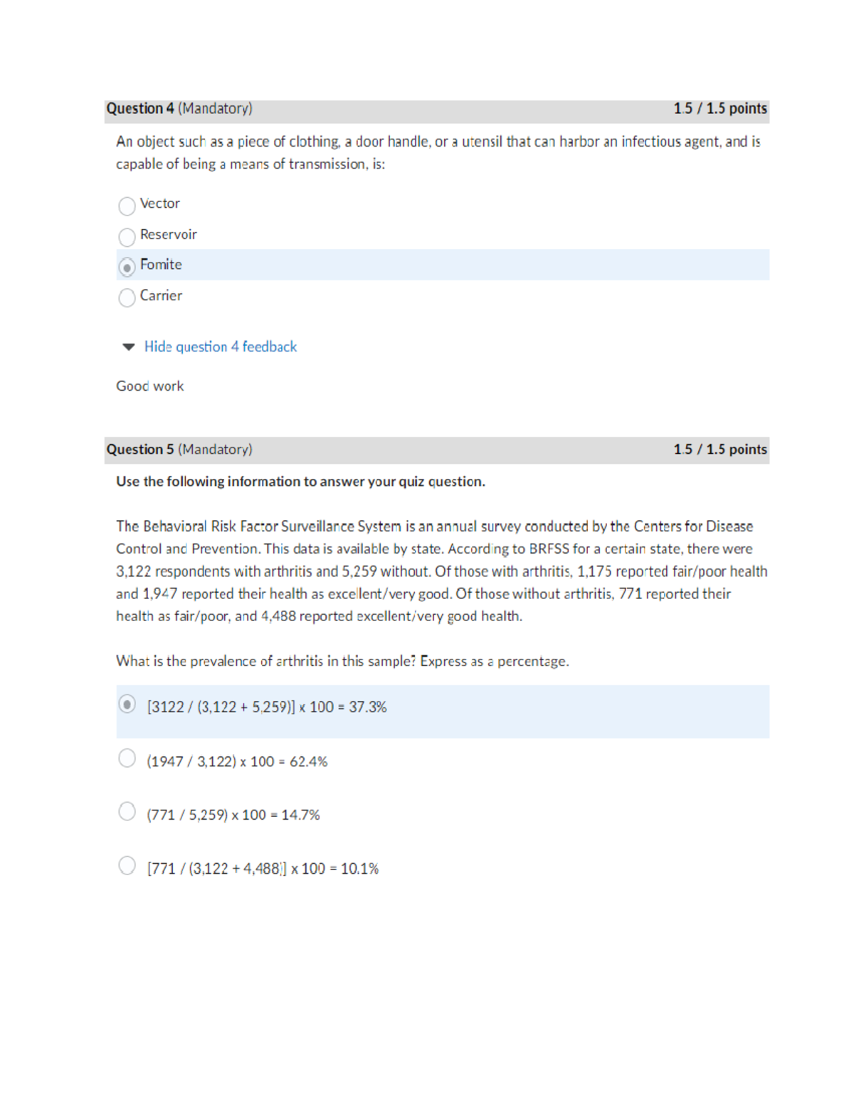 Module 2 quiz - IHP330 - Studocu