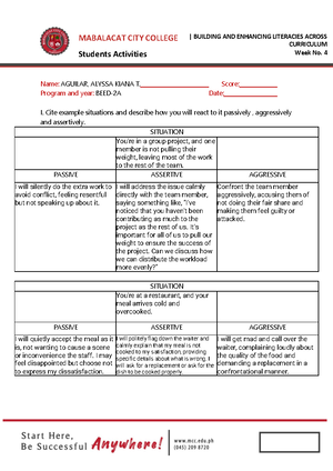 1 Format Traditional Lesson PLAN - LESSON PLAN IN MATHEMATICS _____ I ...