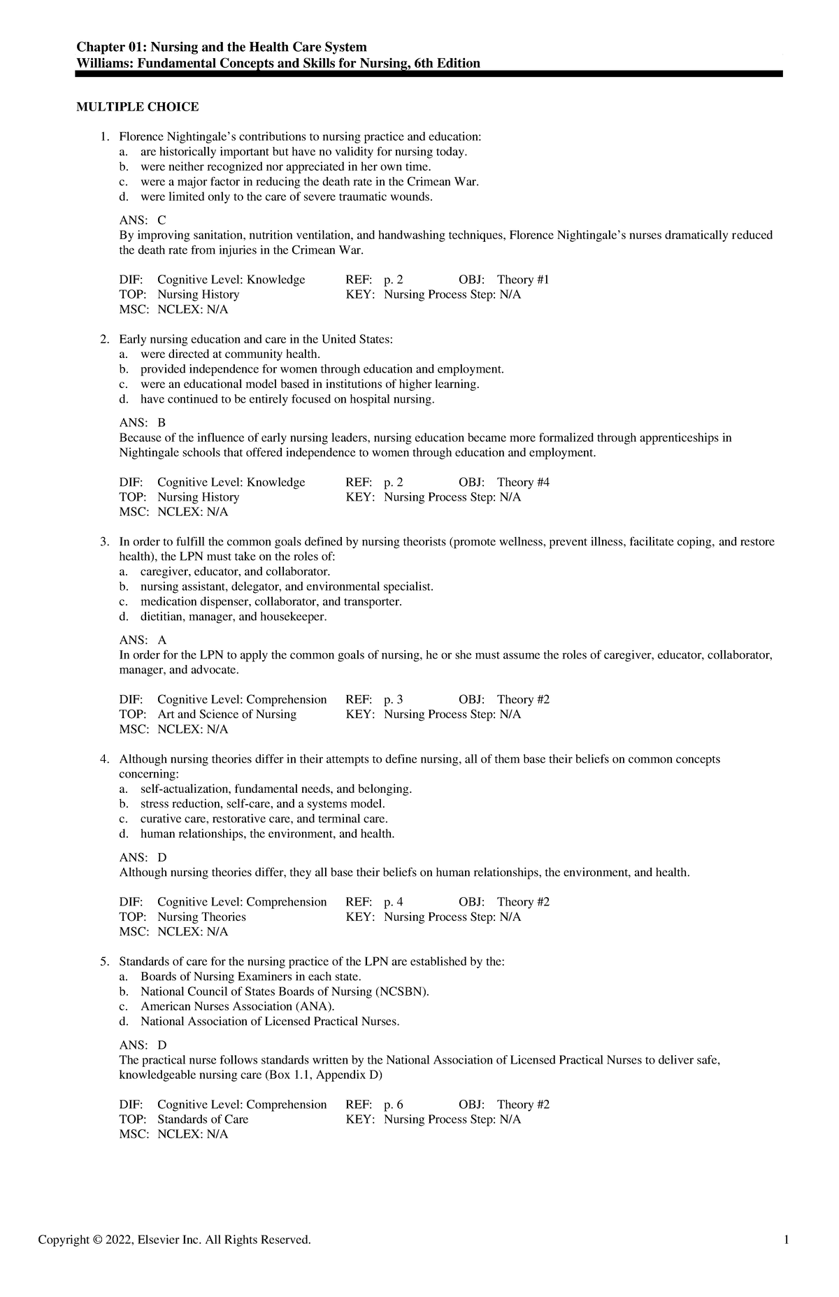 VNC Exam- Chapter 01 - Exam questions and answers for Vocational ...
