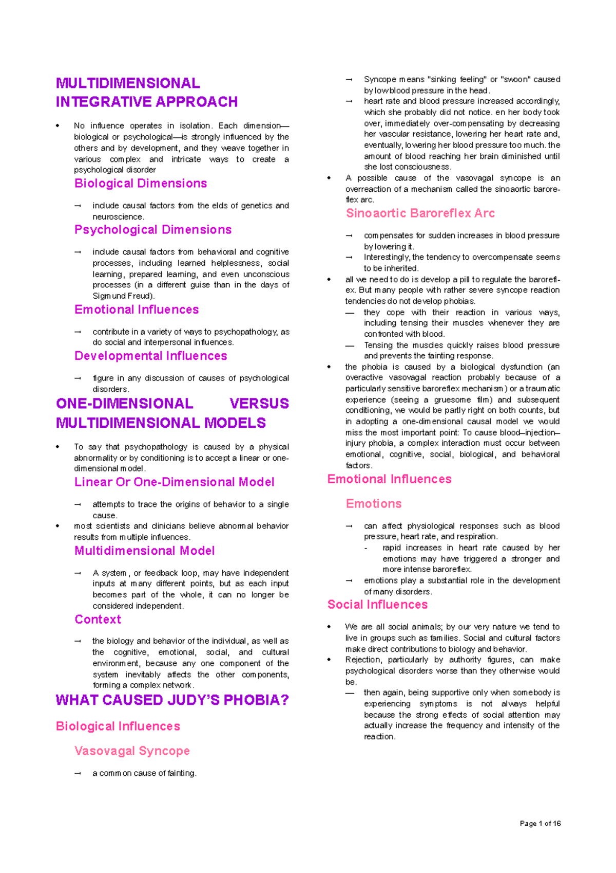 Format e-notes - Copy - psychology - MULTIDIMENSIONAL INTEGRATIVE ...