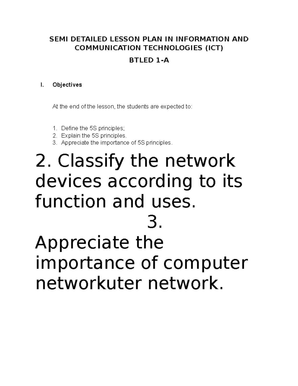 SEMI- Detailed- Lesson-PLAN-IN- Information-AND- Communication ...