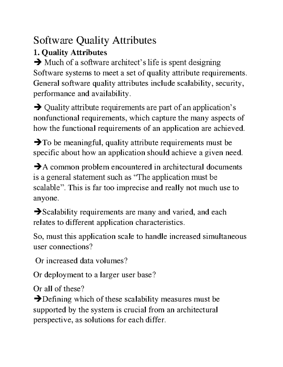 7 0.1 Software Quality Attributes - Software Quality Attributes 1 ...