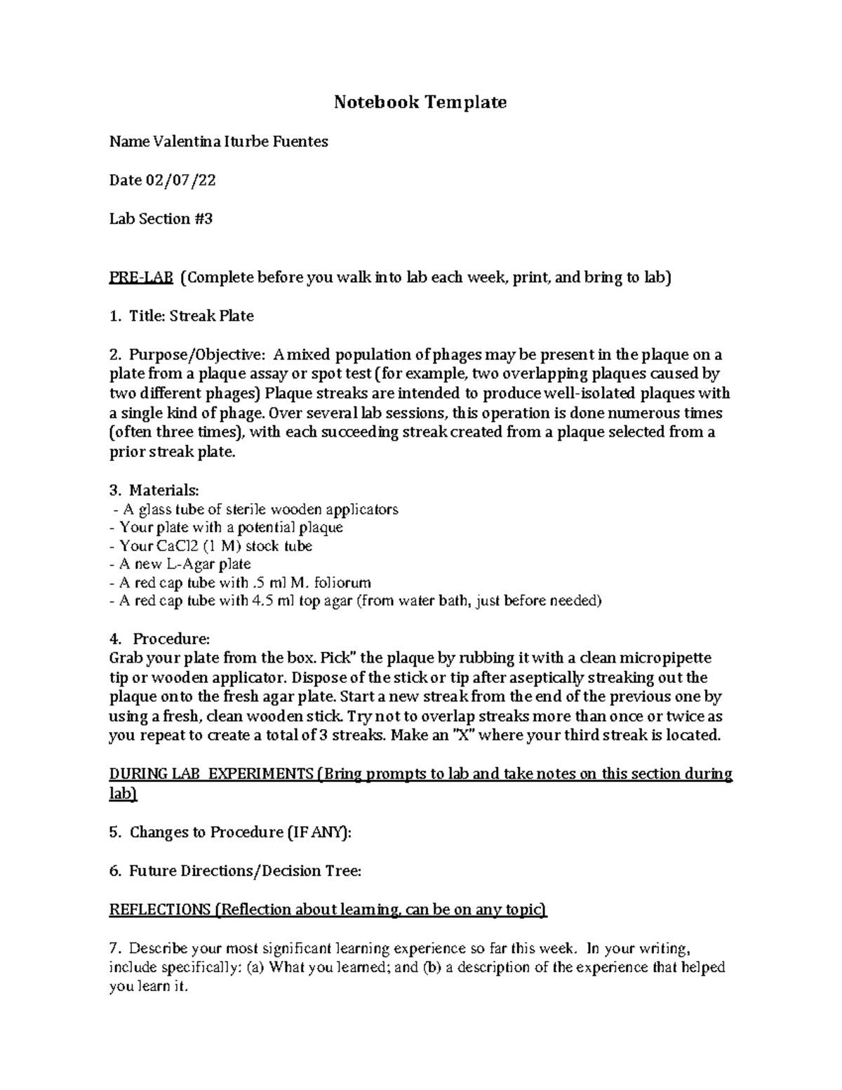 Week 4 Bio 107 - Mike - Notebook Template Name Valentina Iturbe Fuentes ...