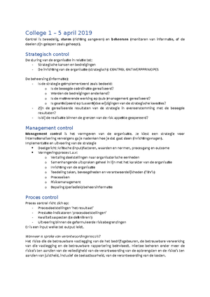 Voorbeeld Thesis AO-IC - ADMINISTRATIEVE ORGANISATIE Binnen Stichting ...