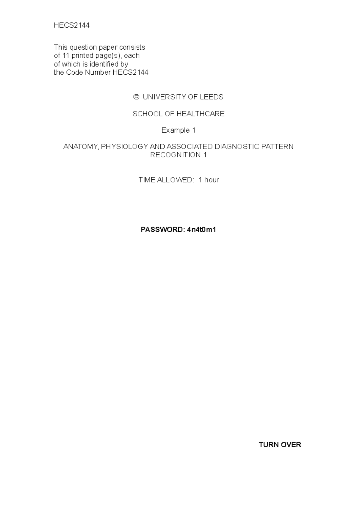 Sample/practice exam 2015, questions - HECS2144 This question paper ...