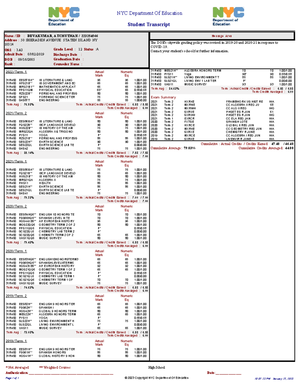 Transcript - Essay 2 details - ENG 111 - Studocu
