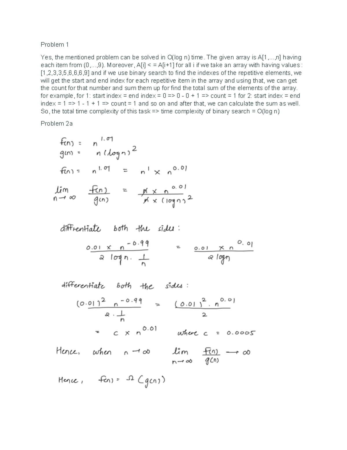 Week1HWSolution Example - Problem 1 Yes, the mentioned problem can be ...