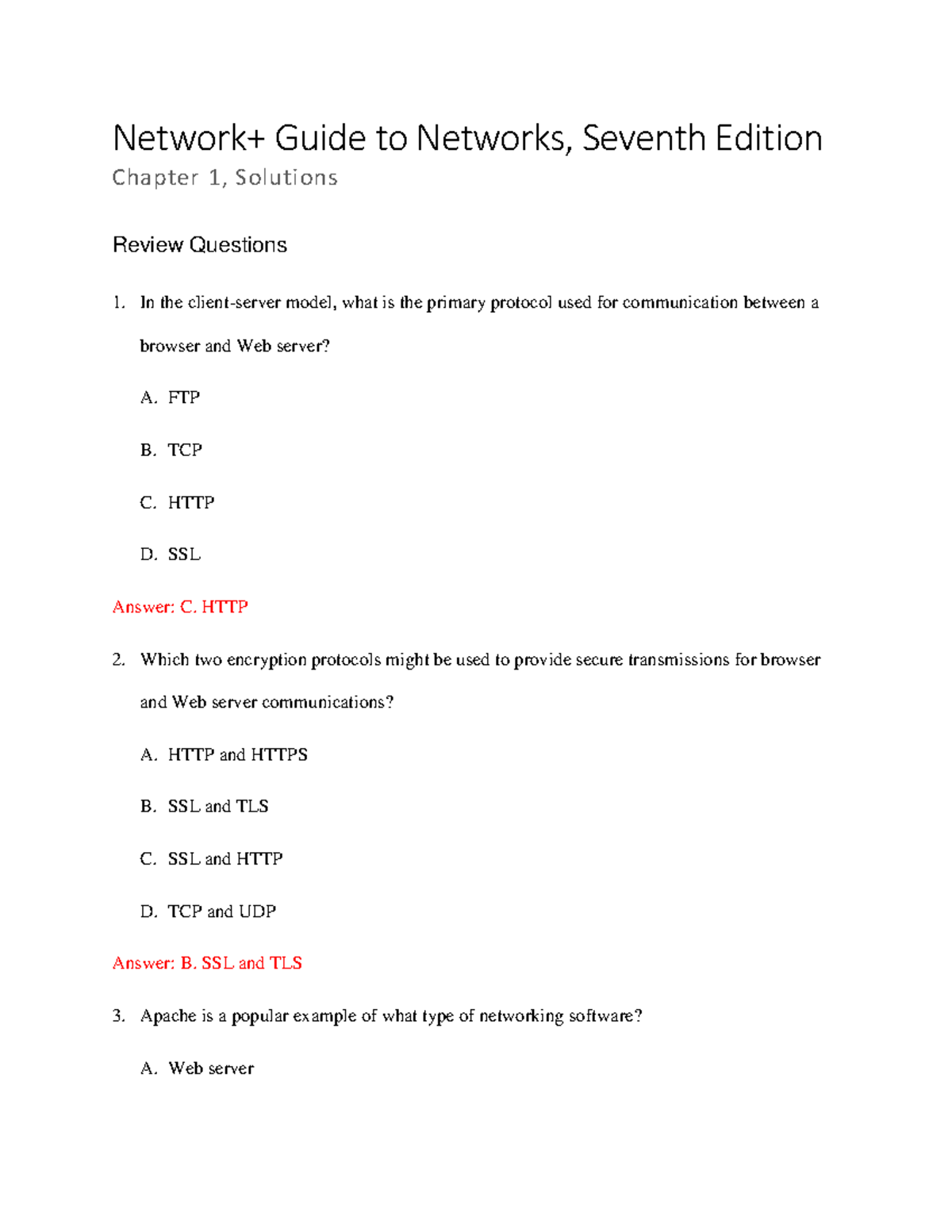 Network 7e Solutions Ch01 - Warning: TT: undefined function: 32 Warning: TT: undefined function ...