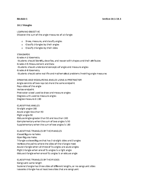 Module 3 (Section 11.3-11.4, 12 - Module 3 Notes 11 Surface Areas of ...
