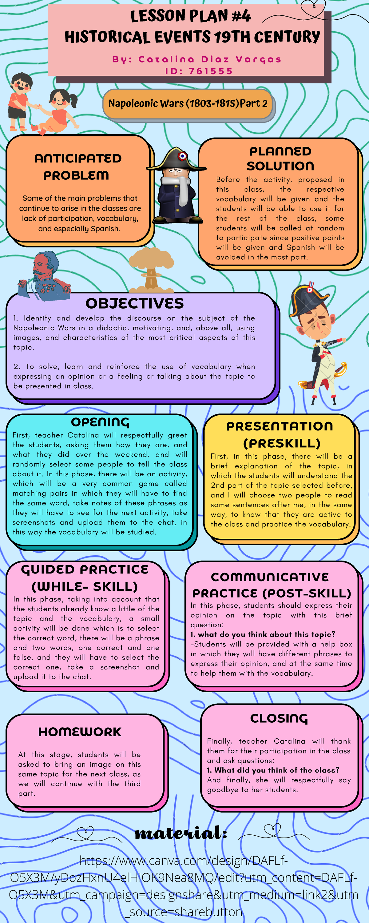 Lesson plan #4 - Desarrollo de practicas. - ANTICIPATED PROBLEM LESSON ...