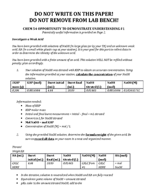 Enthalpy Lab-1 - Lab Report - Date: February 22, 2016 Enthalpies of ...