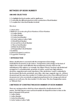 Library - Circulation Section - CIRCULATION SECTION CONTENTS Objectives ...