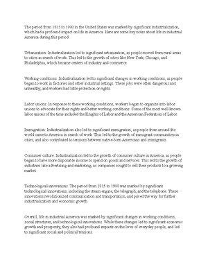 H4 - Notes about The Cotton Revolution in America United States History ...