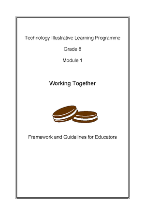 Assessment Task 1 Grade 9 Technology Mini PAT - Test 1 Date: Learner ...