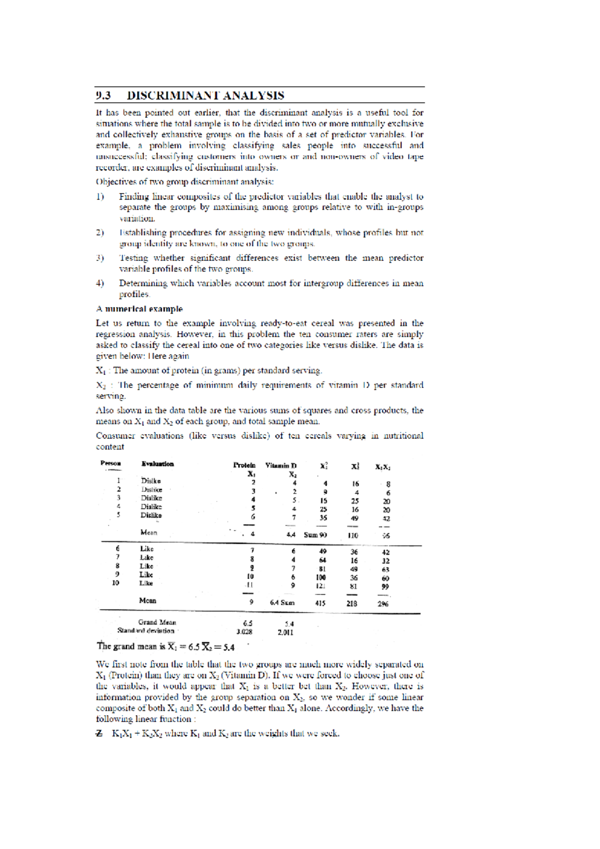Discriminant Analysis - Research Methodology - Studocu
