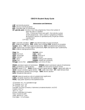 OBGYN SOAP Note example - Christine Patrissi NUR Professor Bush SOAP ...
