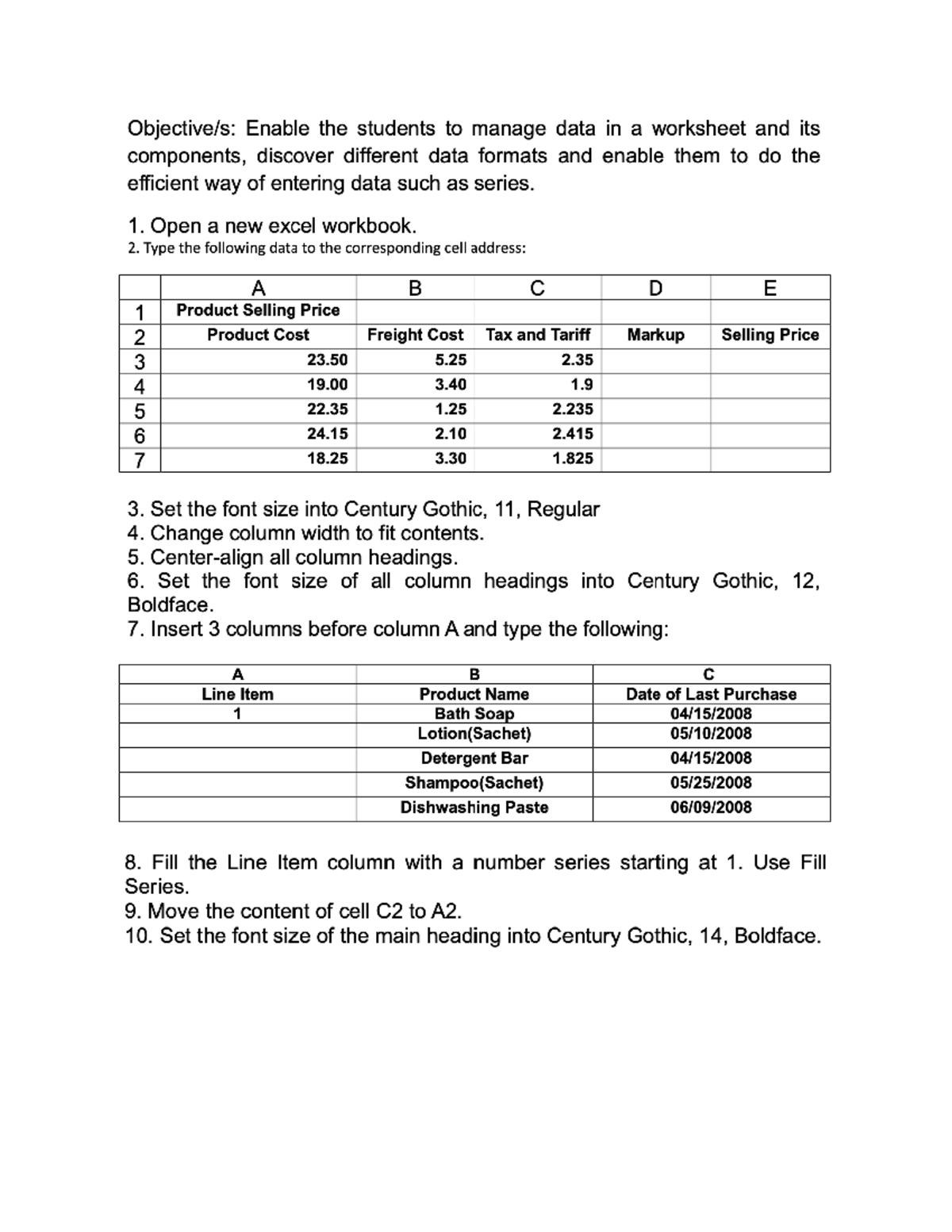 13366 laboratory activity 2 ms excel 20231018131858 - Information ...