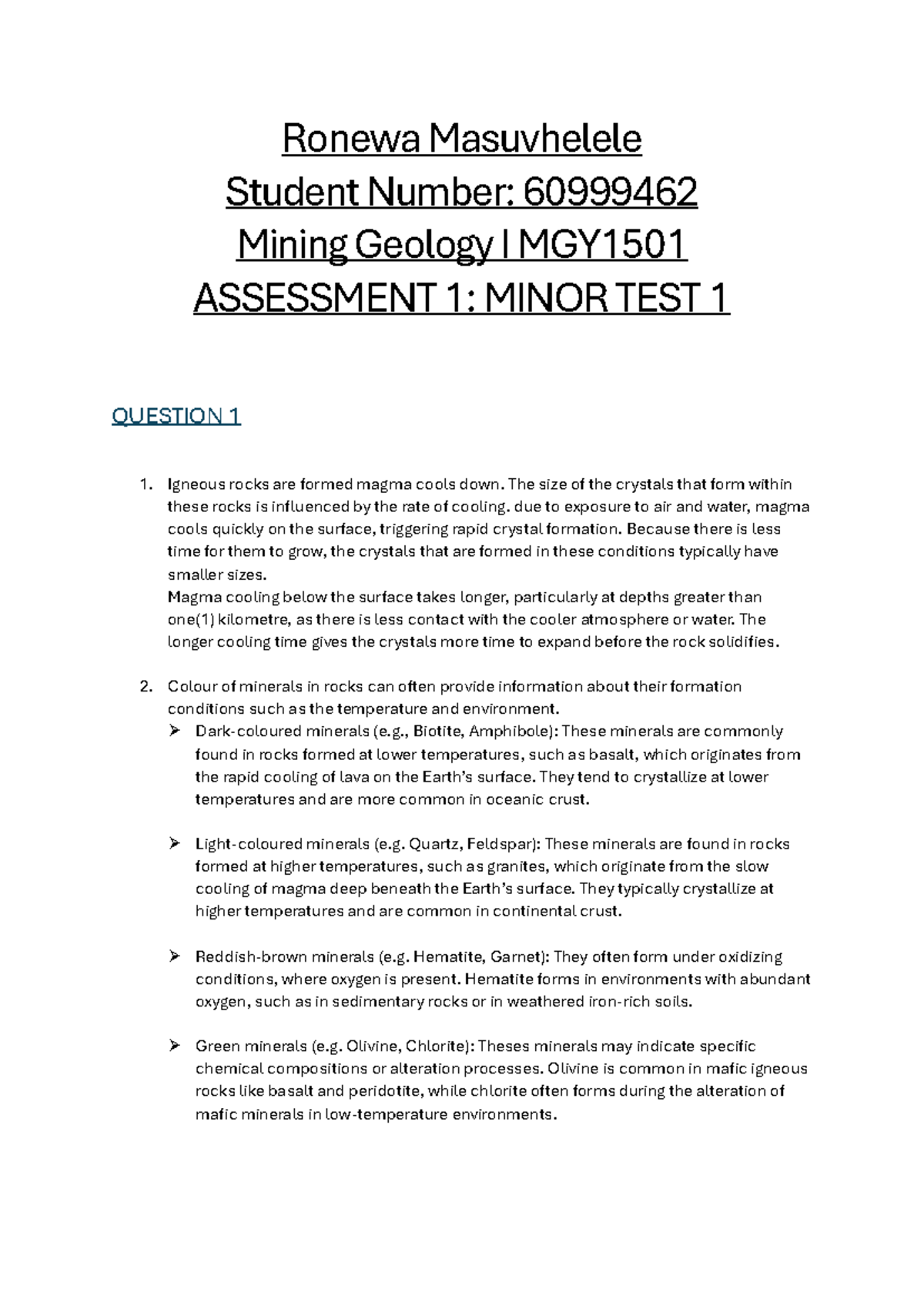 MGY1501 Assessment 1 60999462 Ronewa Masuvhelele - Ronewa Masuvhelele ...