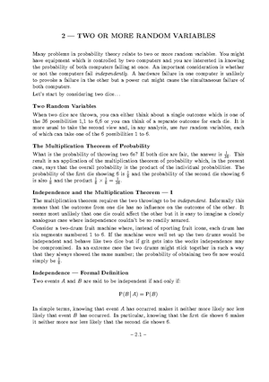 Probability Part I Example Sheets - MATHEMATICAL TRIPOS: PART IA Lent ...
