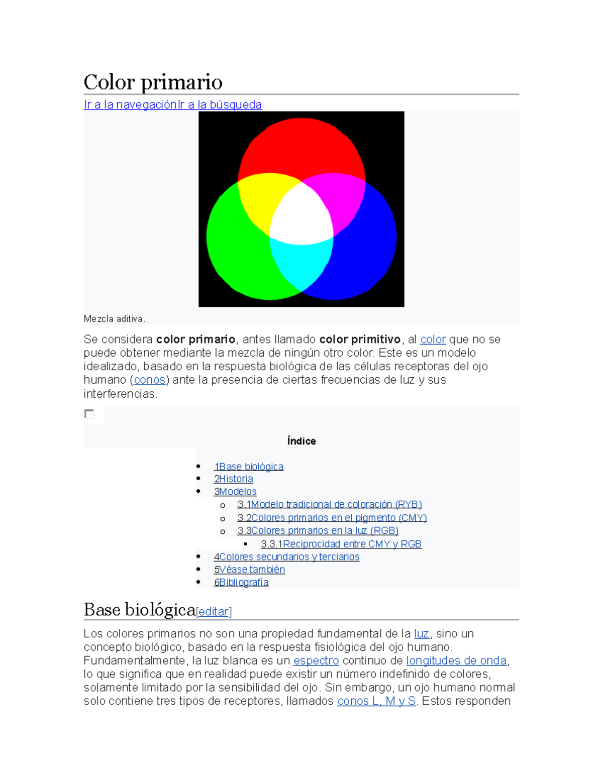 Color primario - Se considera color primario , antes llamado color ...