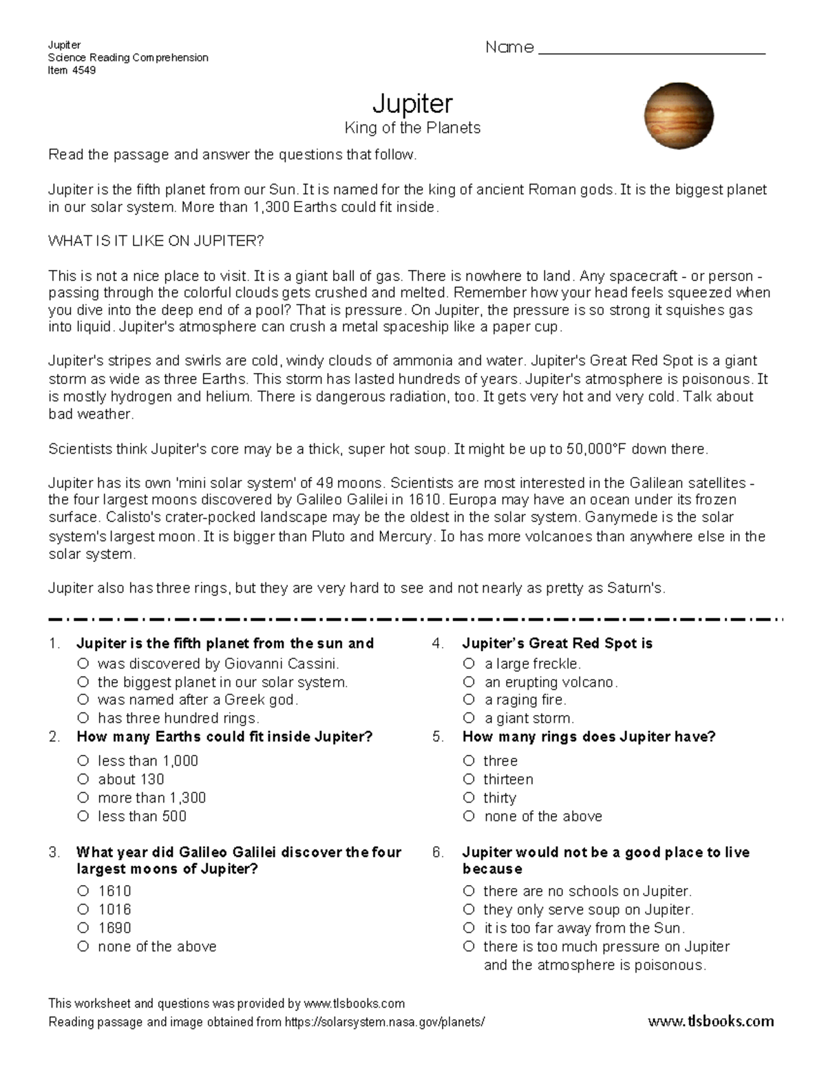 Jupiter- King of the Planets: What is Jupiter - Jupiter Name