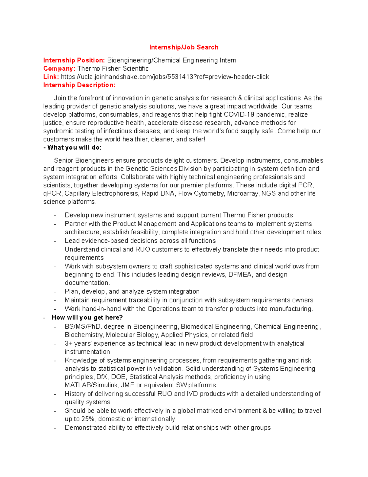 Internship Job Search - Internship/Job Search Internship Position ...