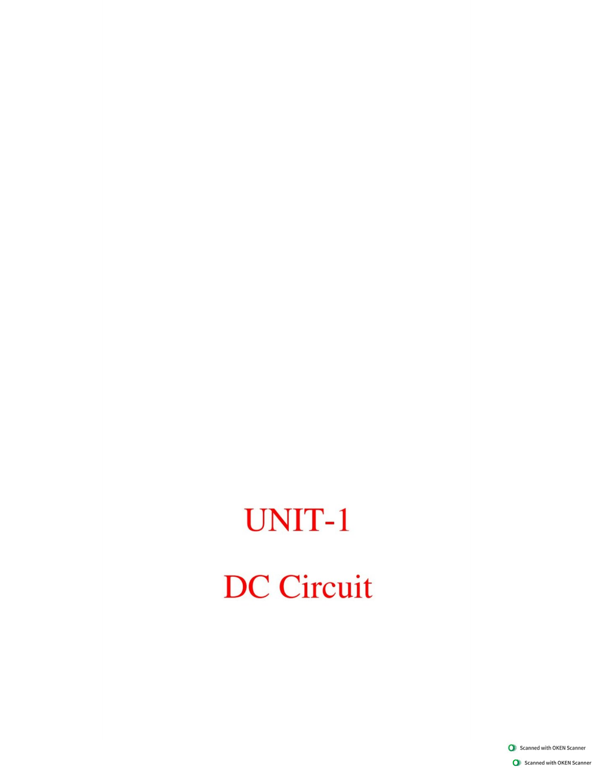 DC Circuit - Loop Analysis - Electrical engineering - Studocu