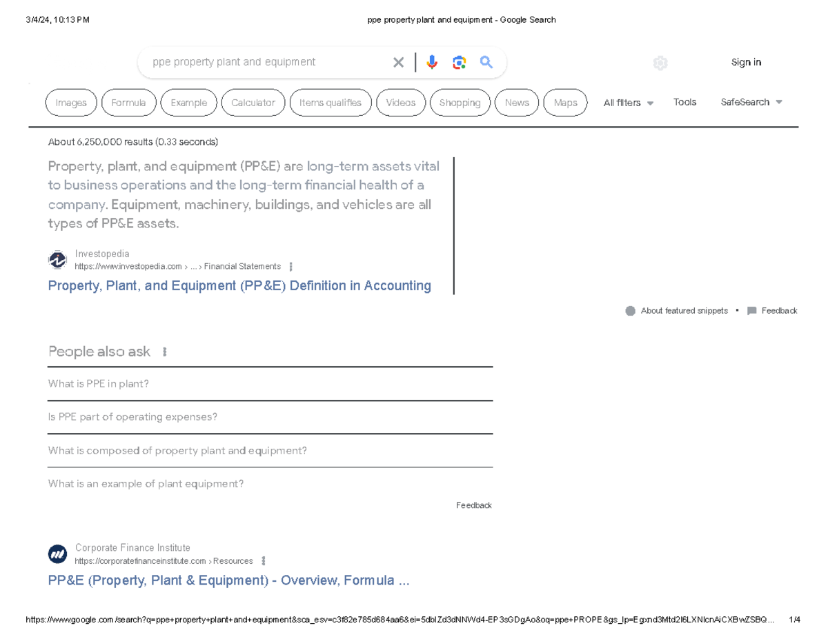 Ppe property plant and equipment - About featured snippets • Images ...