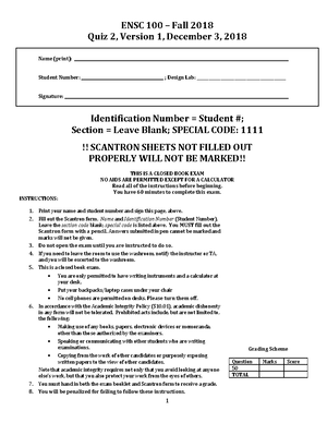 ENSC 100 - Letter of Transmittal - Engineering, Technology and Society ...