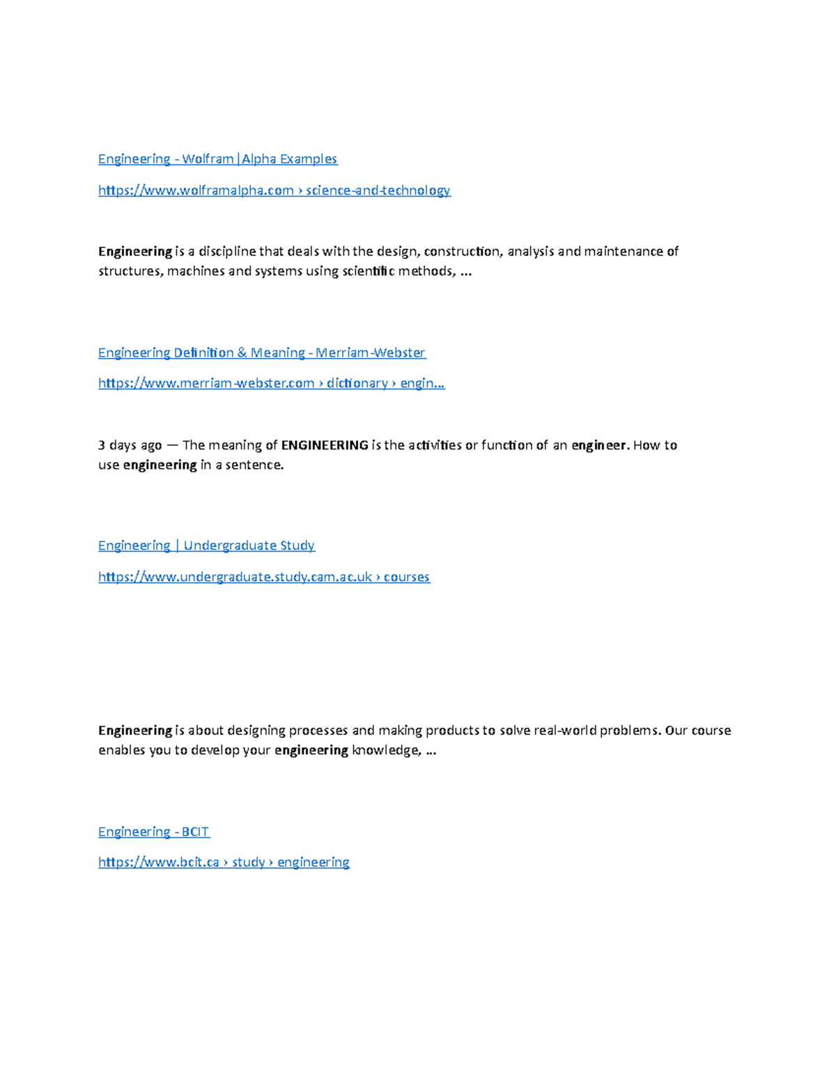 C6 - Engineering - Engineering - Wolfram|Alpha Examples wolframalpha ...
