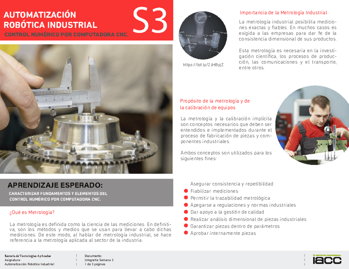 Control numérico por computadora CNC - ingenieria - IACC - StuDocu
