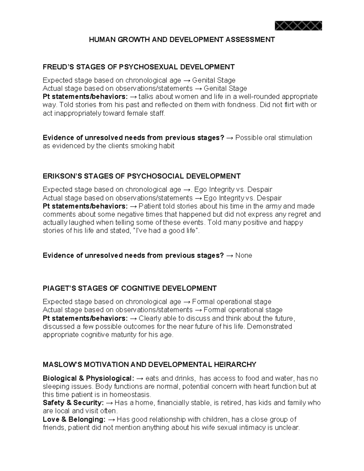 Human Growth Development (filled out) - HUMAN GROWTH AND DEVELOPMENT ...