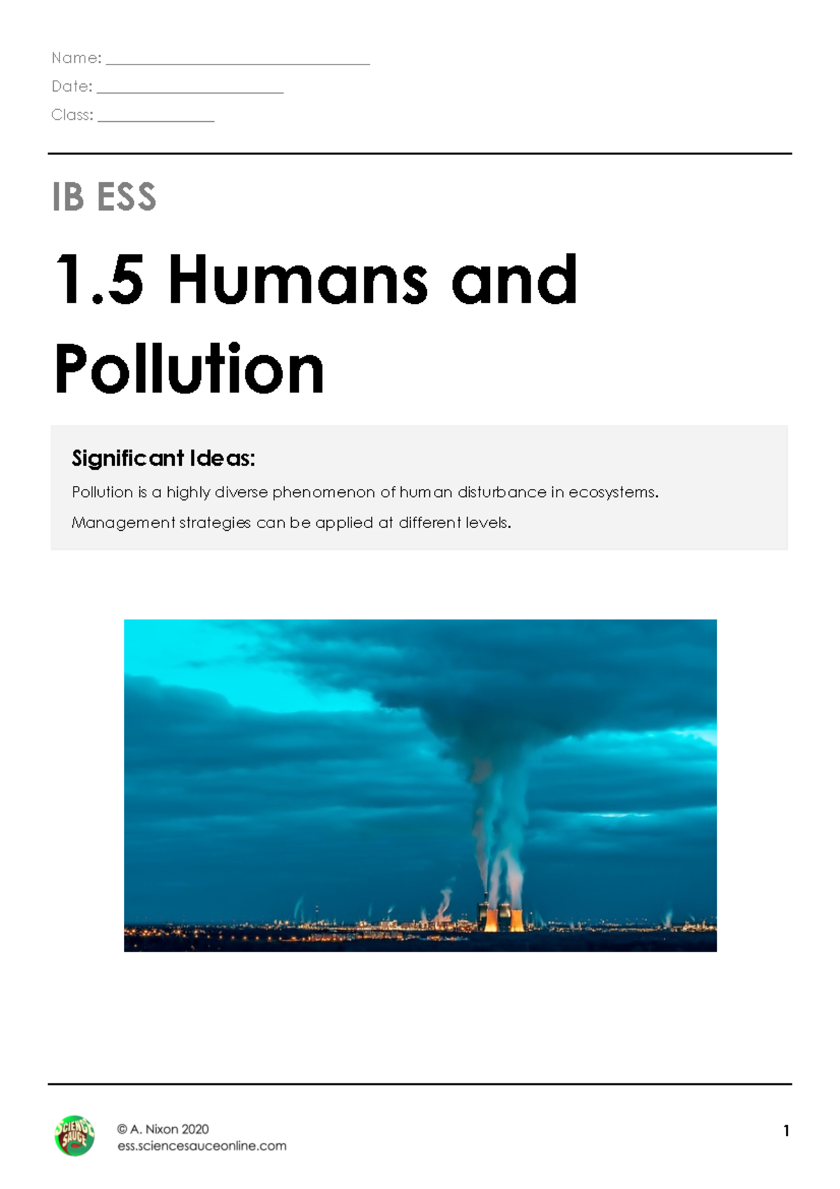 Humans And Pollution Name Date humans-and-pollution-name-date
