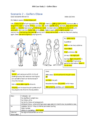 ANATOMY EXAM - MSK SECTION +ANSWER - MSK Section A - Question 2 ...