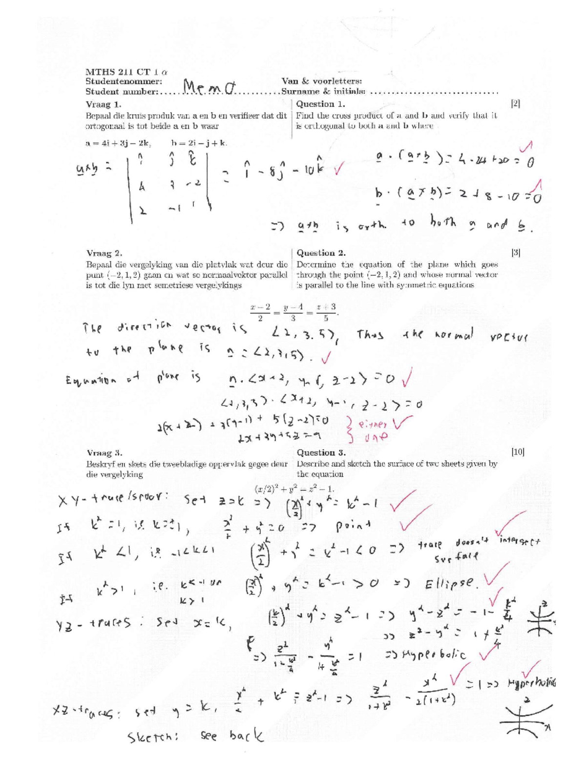 CT-1-Memo - old class tets - mths112 - Studocu