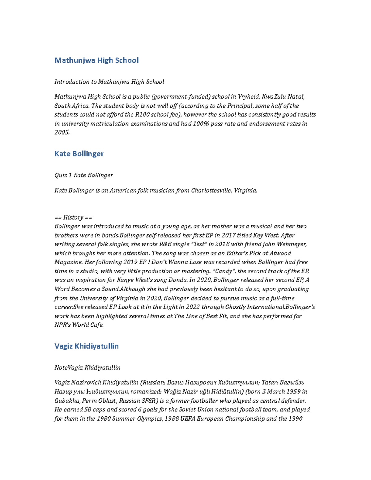 POLS157 Lecture-Note Mathunjwa High School - Mathunjwa High School ...