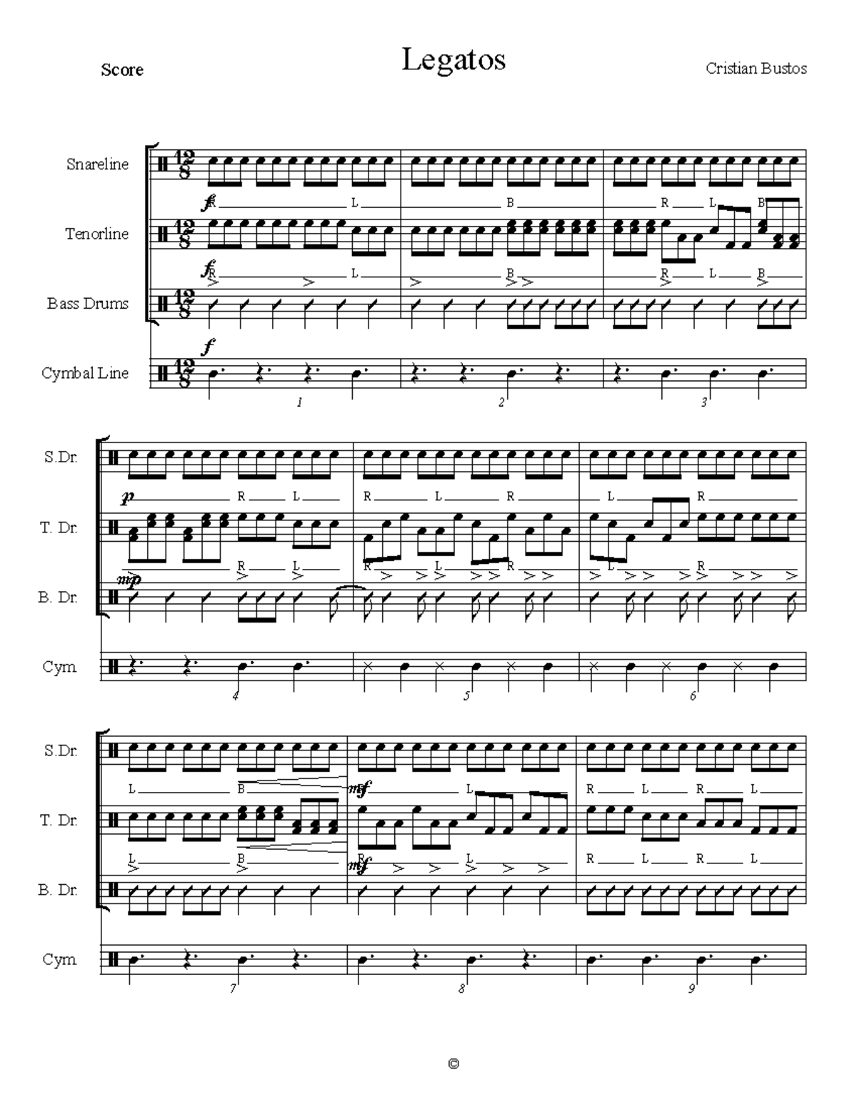 Legatos Score - asasasa asdasda dasdada dasdad adsada dasdasda sdasda ...