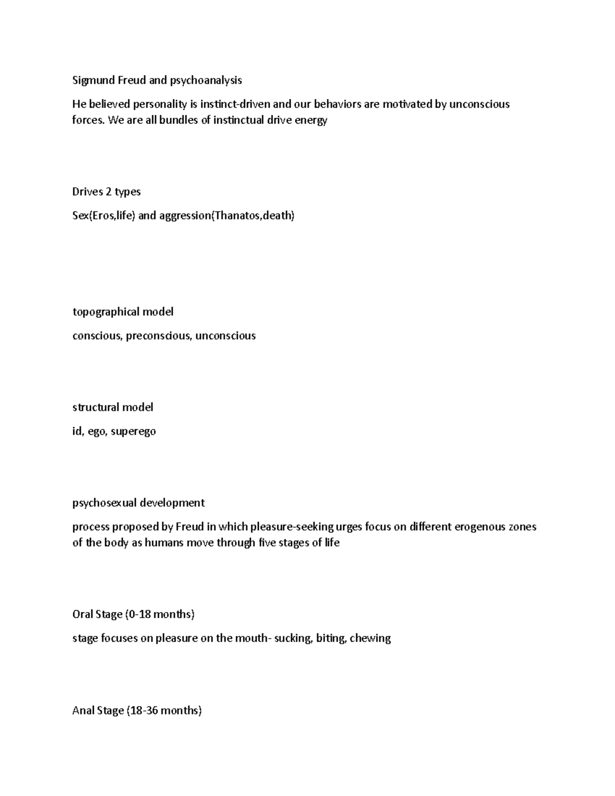 Psychoanalytic theory - Sigmund Freud and psychoanalysis He believed ...